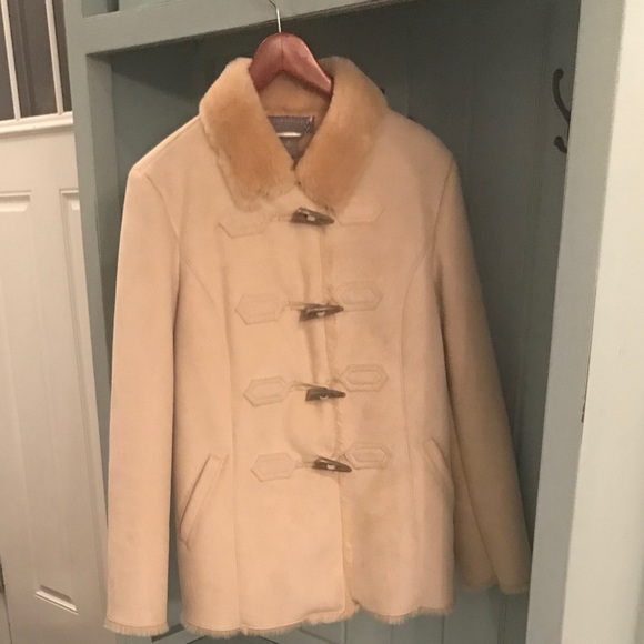 Ann Taylor | Jackets & Coats | Ann Taylor Fur Lined Sherpa Coat | Poshmark